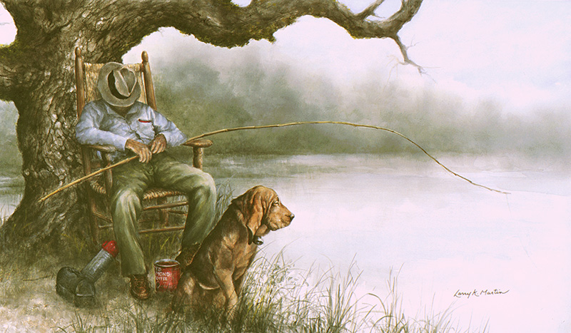 American Characters art by Larry K. Martin